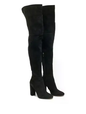 GIANVITO ROSSI Knee-high Suede Boots