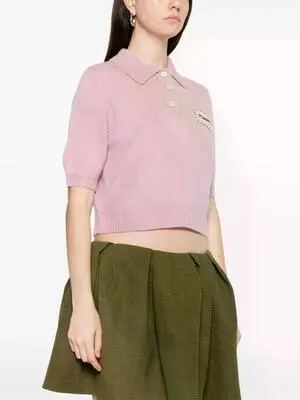 Marni Logo-patch Polo Top
