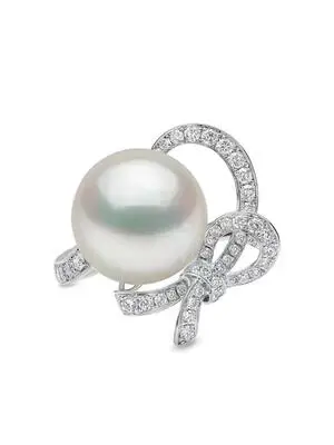 Yoko London Contessa South Sea Pearl And Diamond Ring