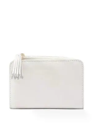 COCCINELLE Tassel Zip Wallet - White