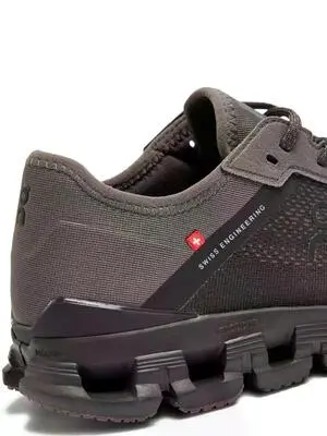 On Cloud X 4 Ad Swiss Engineering Detail Trainers - Grey