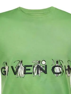 Givenchy Logo Embroidered T-shirt