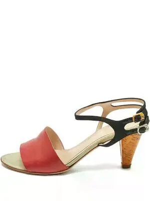 Fendi Leather Sandals