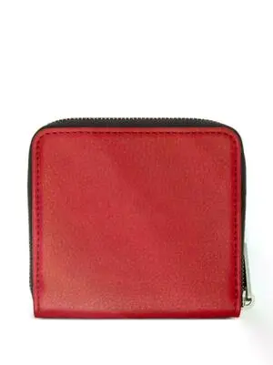 Rick Owens Zip Square Wallet - Red