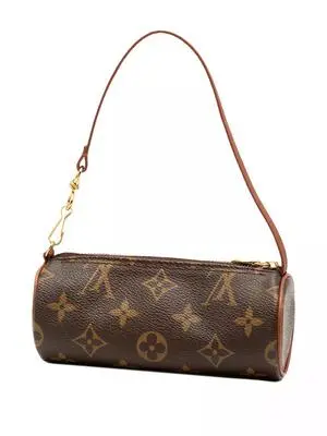 LOUIS VUITTON 1990-2025 Monogram Papillon Pochette Handbag