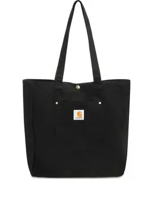 Carhartt Work In Progress Bay Canvas Tote Bag - Black