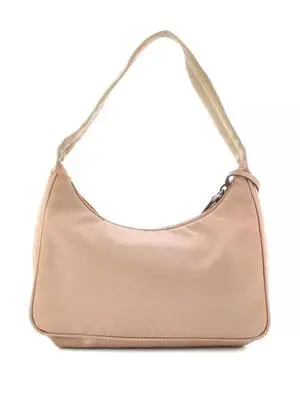 Prada Re-edition 2000 Tessuto Mini Hobo Bag - Neutrals
