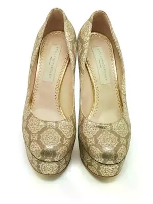 Stella McCartney Brocade Platform Pumps