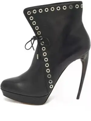 Alexander Mcqueen Paneled Booties
