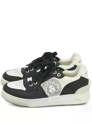 Versace Medusa Leather Sneakers