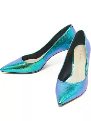 SOPHIA WEBSTER Rio Pointed-toe Pumps - Blue