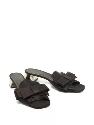 Burberry Bow-detail Sandals