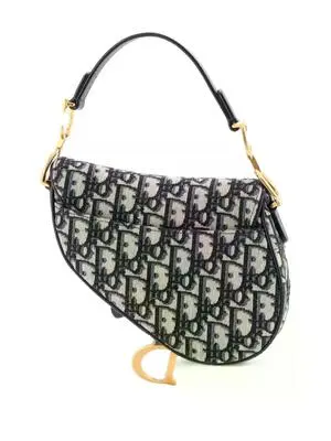 Dior Saddle Handbag Oblique Canvas Mini