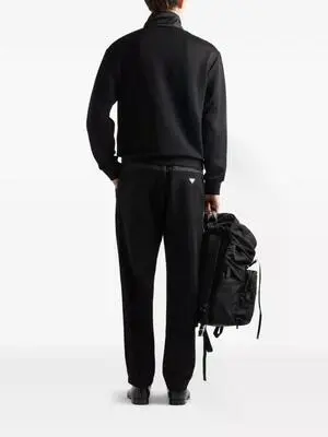 Prada Logo-plaque Trousers