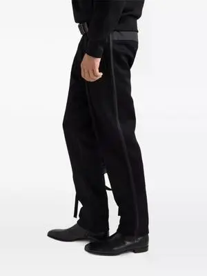 Prada Logo-plaque Trousers
