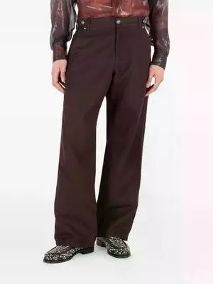 Roberto Cavalli Button-fastening Pocket Trousers