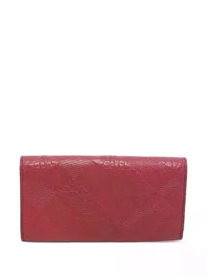 Burberry Embossed-leather Wallet