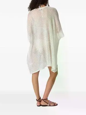Missoni Raschel-knit V-neck Kaftan