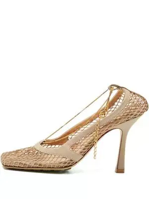 Bottega Veneta Metallic Pumps