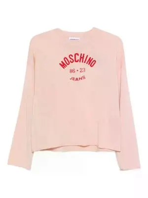 Moschino Jeans Round Neck Sweaters For Women