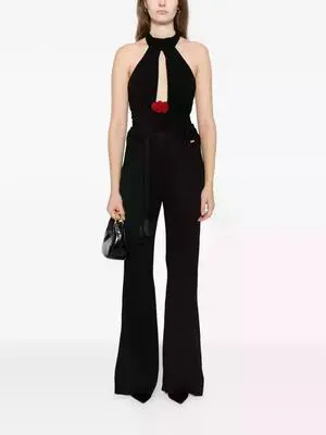 TOM FORD Wide Leg Ribbed Trousers