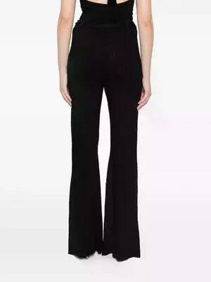 TOM FORD Wide Leg Ribbed Trousers
