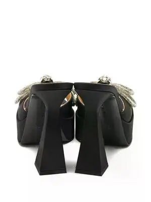 Mach & Mach Bow-embellished Sandals