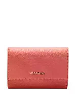 COCCINELLE Leather Long Wallet - Pink