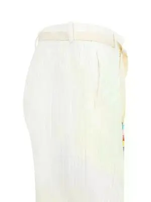 Mira Mikati Cord Belt Wide-leg Trousers