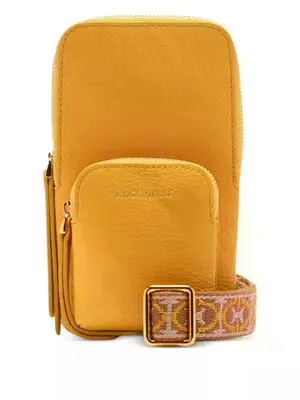 COCCINELLE Pixie Leather Phone Case - Yellow
