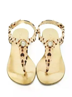 Roberto Cavalli Thong Sandals