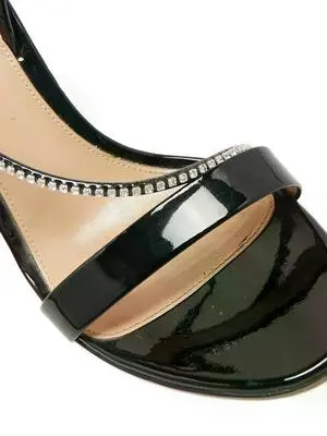 GIANVITO ROSSI Patent-leather Slingbacks