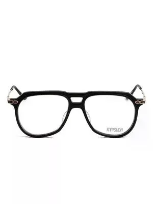 Matsuda Browline Eyeglasses - Black