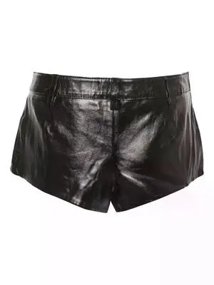 Retrofete Leather Hot Pants