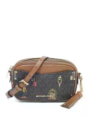 Printed Canvas Crossbody Bags