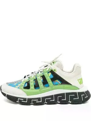 Versace Tie Fastening Sneakers For Men