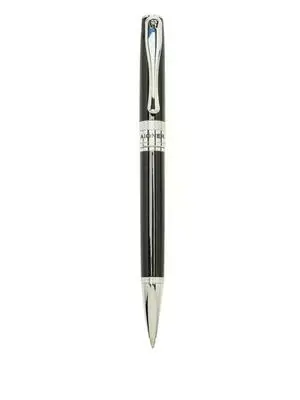 AIGNER Silver-tone Ballpoint Pen - Black
