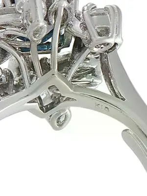 LB EXCLUSIVE Sapphire And Diamond Cocktail Ring