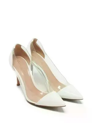 GIANVITO ROSSI Leather Pointed Pumps
