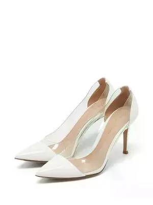 GIANVITO ROSSI Leather Pointed Pumps