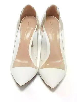 GIANVITO ROSSI Leather Pointed Pumps