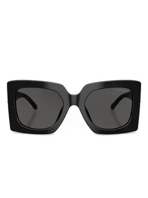 Dolce & Gabbana Embellished Square-frame Sunglasses - Black