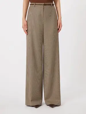 Max Mara Patterned Wide-leg Trousers