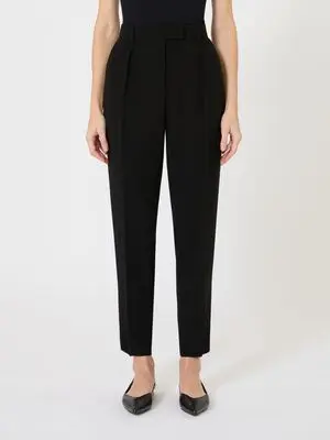 Max Mara Cady Carrot Trousers - Black