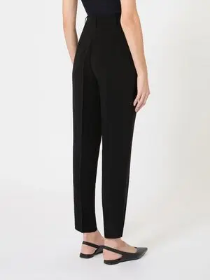 Max Mara Cady Carrot Trousers - Black