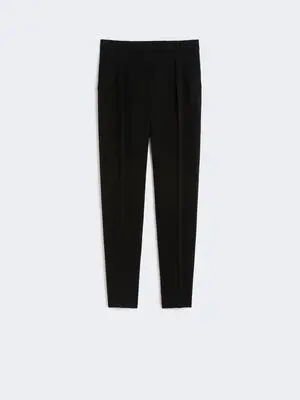 Max Mara Cady Carrot Trousers - Black
