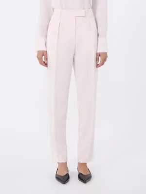 Max Mara Cady Carrot Trousers - Pink