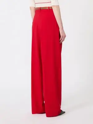 Max Mara Flowing Wool Trousers