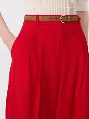 Max Mara Flowing Wool Trousers