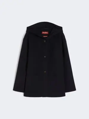 Max Mara Cashmere, Wool And Silk Hooded Coat